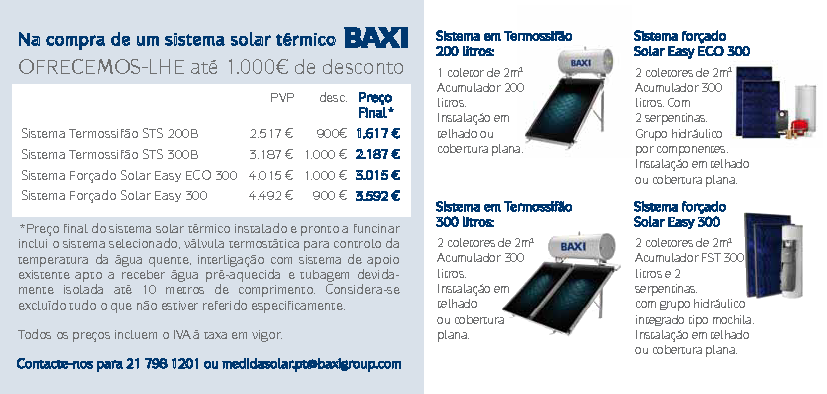Campanha Baxi sistemas solares (2) - Belsolar